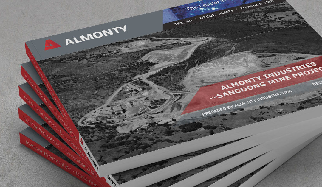 Investor Presentation – Almonty Industries & Sangdong Mine Project ...